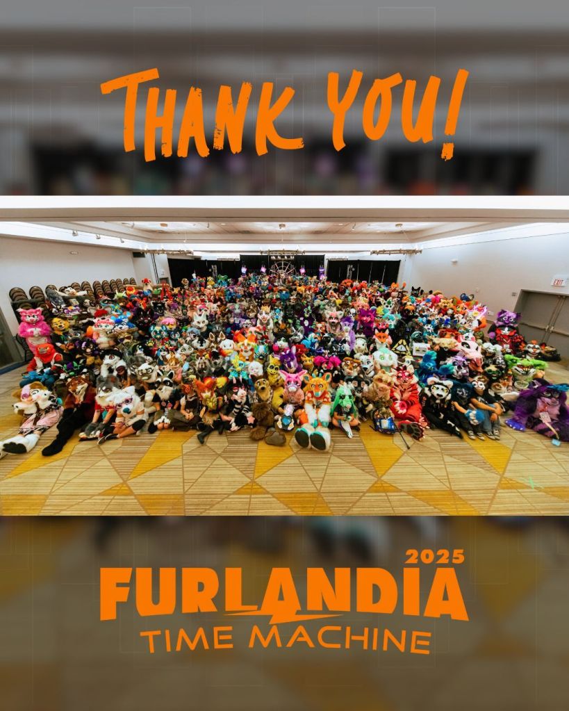 Furlandia 2025 Fursuiter Photo - Furry Refuge Online Furry Community
