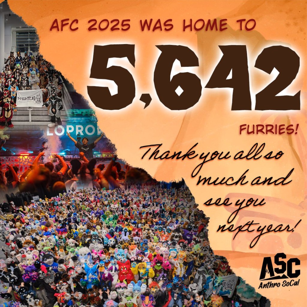 Anogther Furry Con 2025 #Numbers - Furry Refuge Online Furry Community